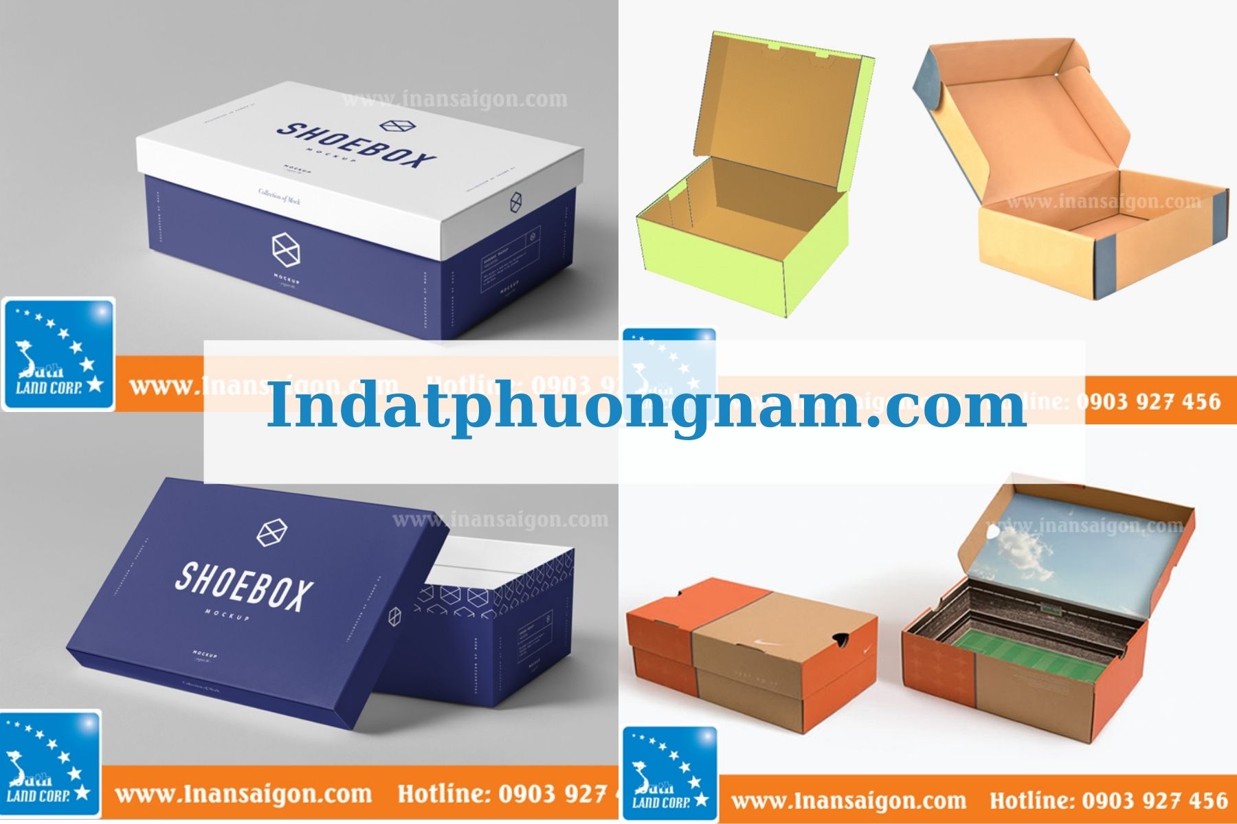 Xưởng Sản Xuất, Bán Hộp Giấy Carton Đựng Giày Đẹp Tại TPHCM